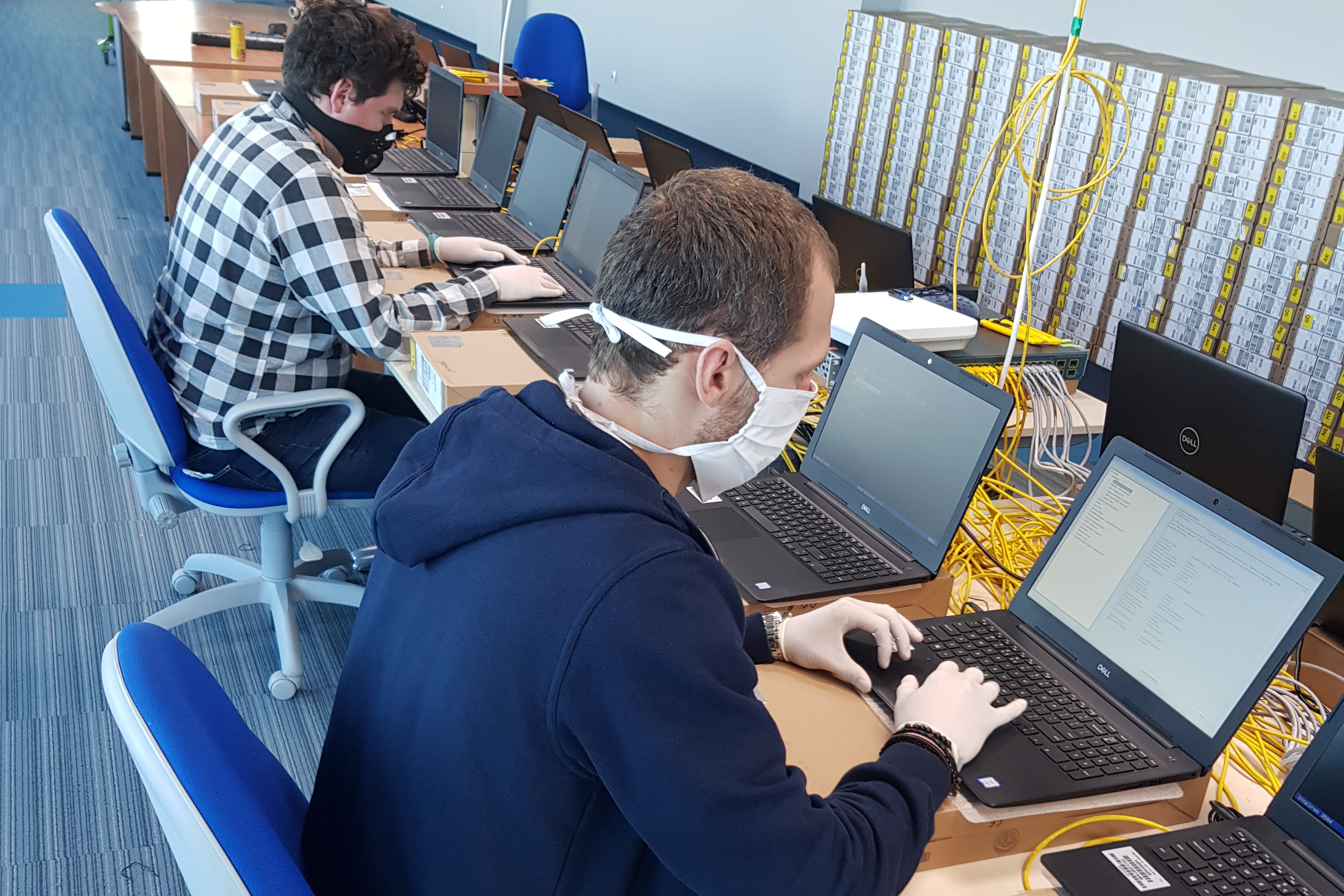 We provide remote work equipment during a pandemic - Talex