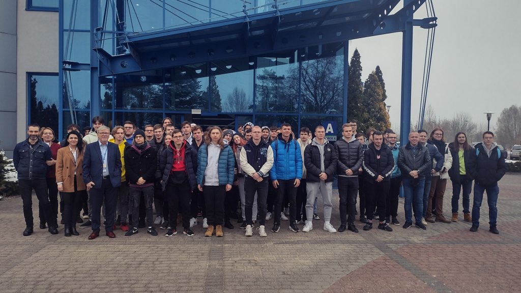 Wizyta uczniów z ZSGE w Koninie w Talex Data Center - Talex